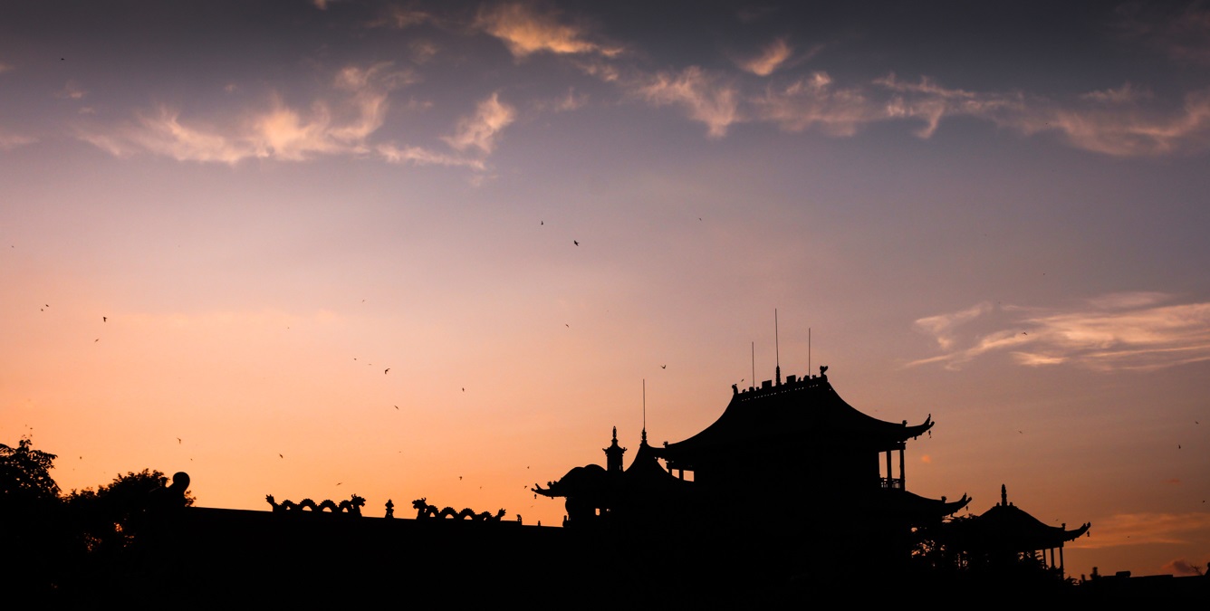 Chine – Blue Sunset